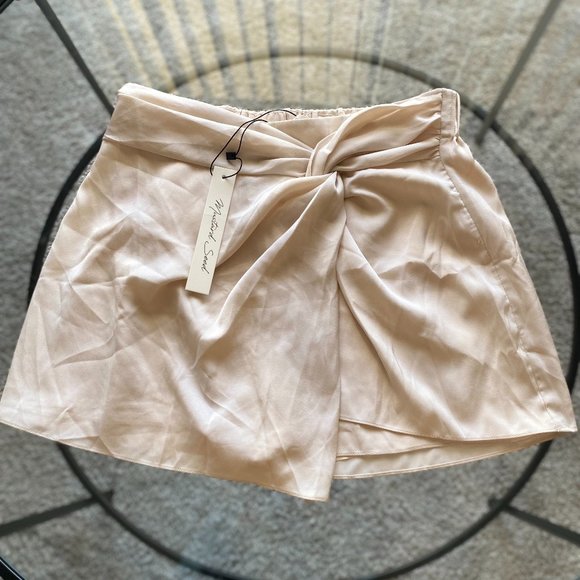 Mustard Seed | Skirts | New Mustard Seed Jessie Knot Mini Skort | Poshmark